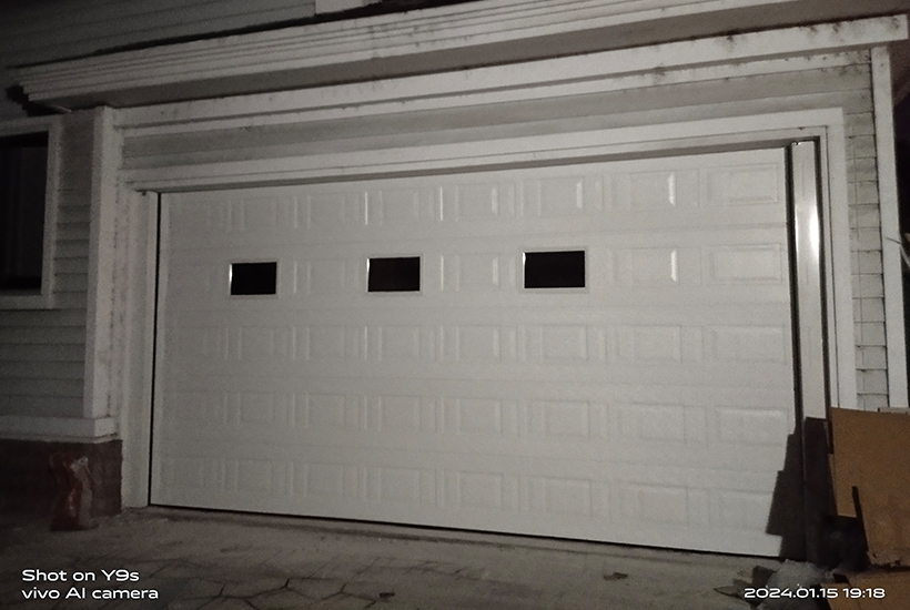 sectional over garage door